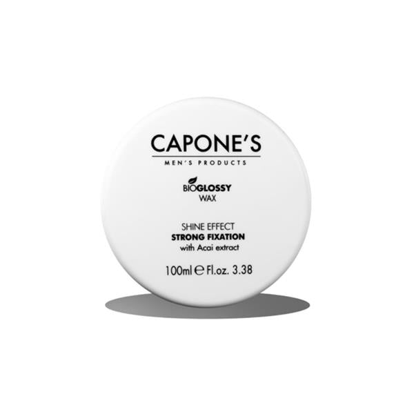 CAPONE´S BIOGLOSSY WAX SHINE EFFECT STRONG FIXATION 100ML – American ...