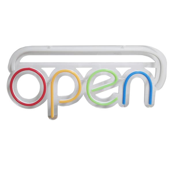 LETRERO LED LUMIINOSO OPEN – American Barber Supply