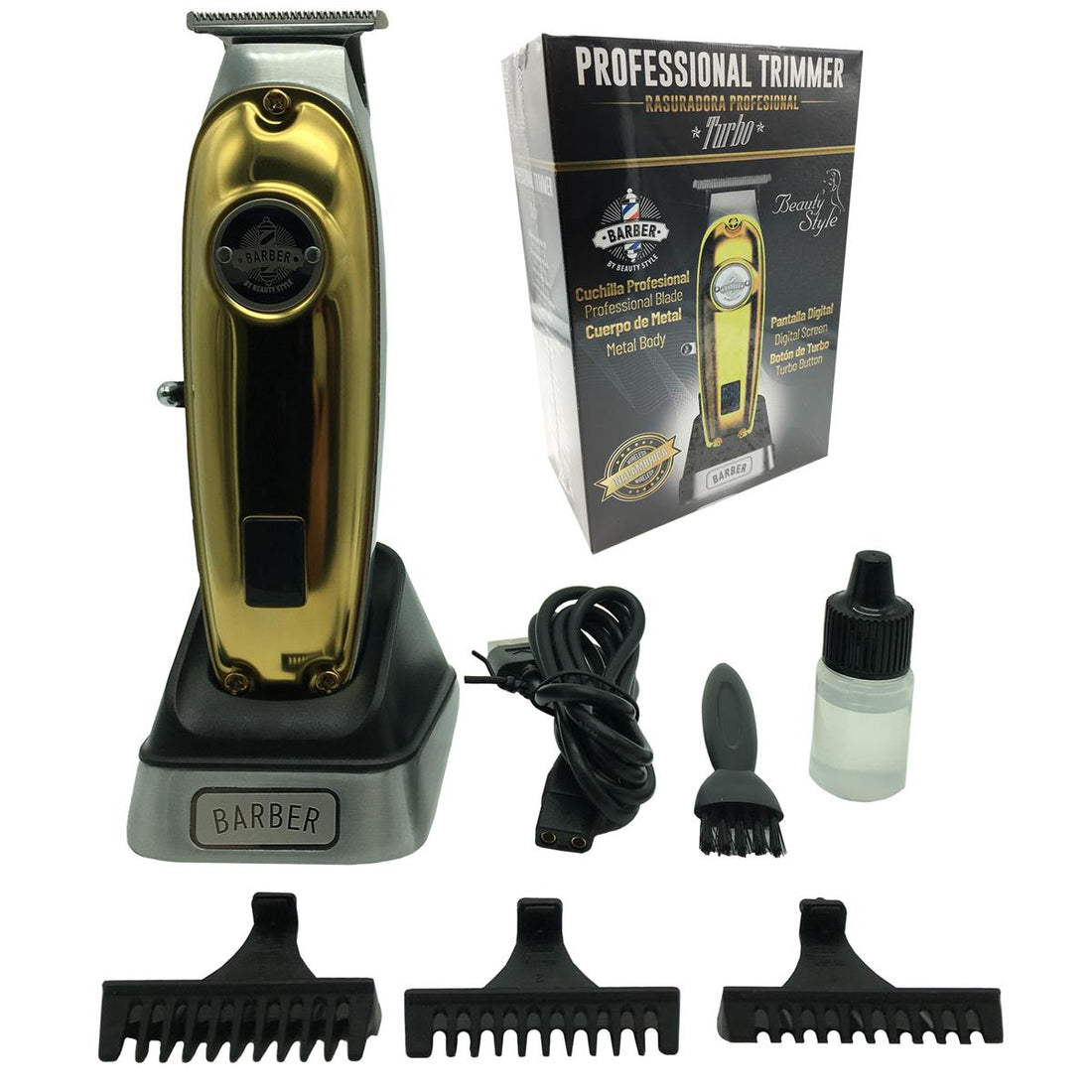 PROFESSIONAL TRIMMER TURBO BEAUTY STYLE – American Barber Supply