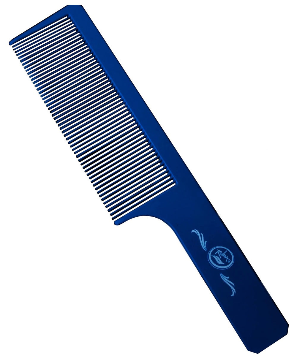 ROLDA PROFESSIONAL FLAT TO HAIR STYLING COMB 9 - BLUE – American Barber ...